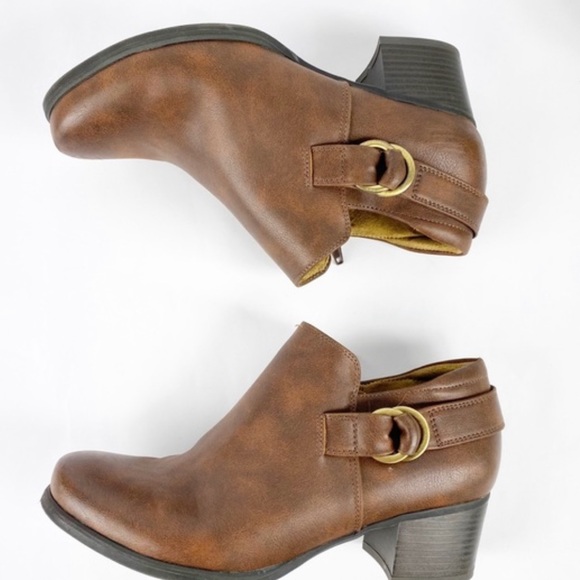 Natural Soul | Shoes | 3 For 3 Brown Ankle Boots Natural Soul Size 8 ...